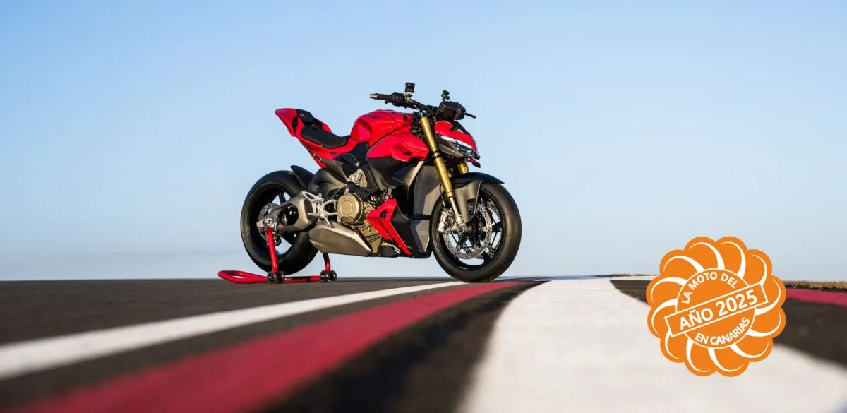 Ducati Streetfighter V4: Moto del Año 2025 en Canarias